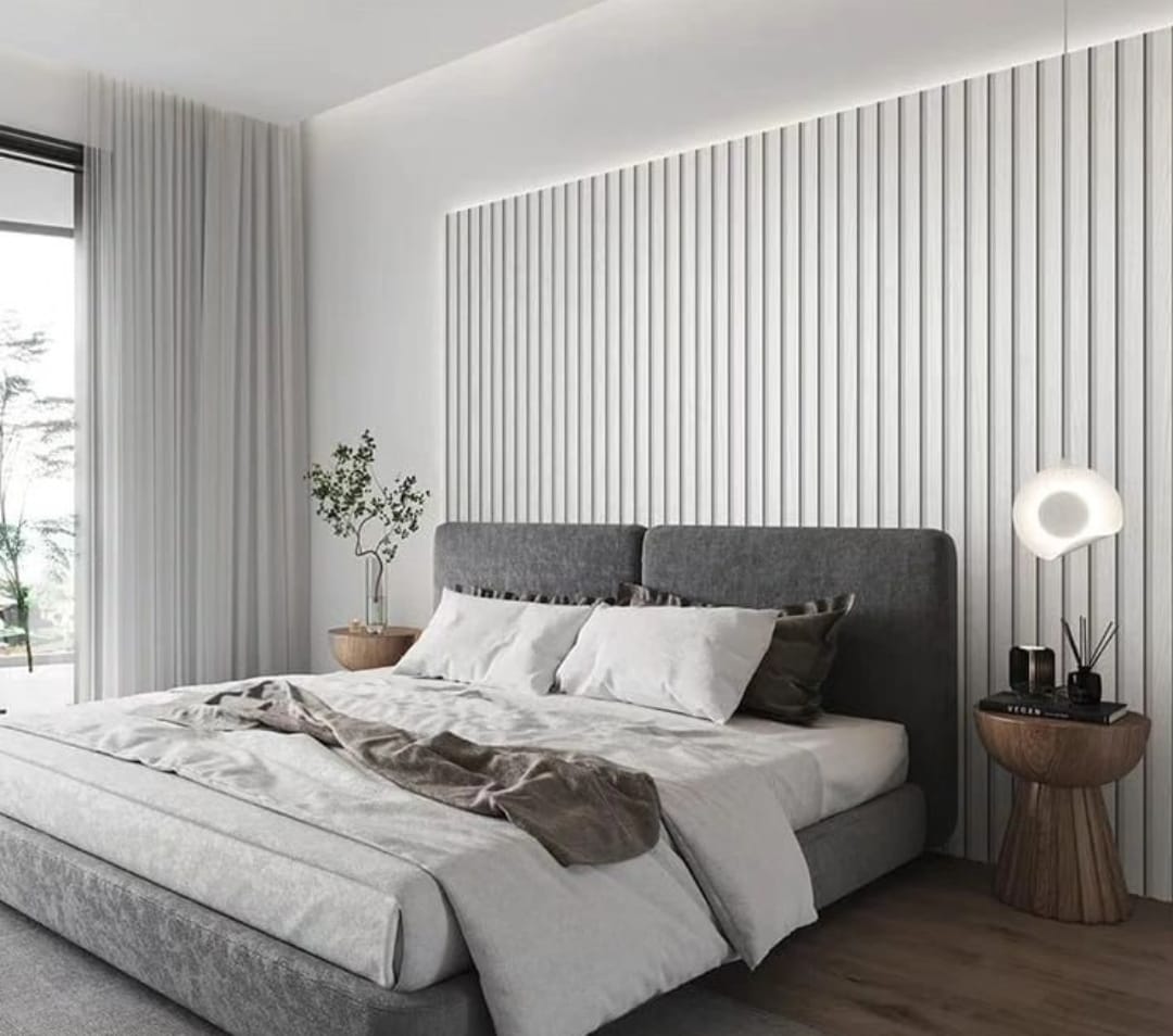 Fluted Wallpaper - Radiant Creations