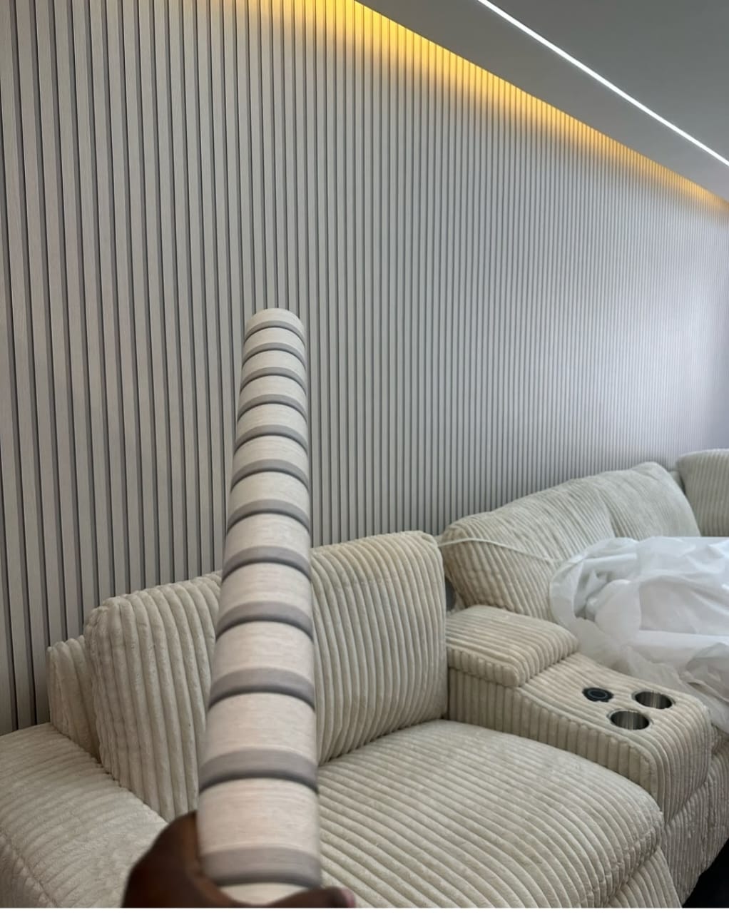 Fluted Wallpaper - Radiant Creations